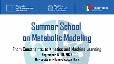 Summer School on Metabolic Modeling From Constraints, to Kinetics and Machine Learning ...